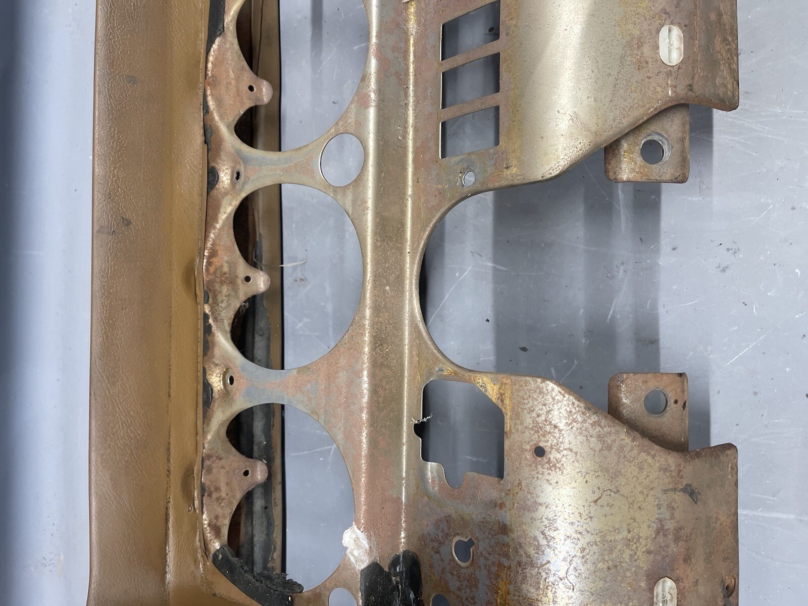 1969 1970 1971 1972 Pontiac GTO Dash Pad Frame Steel Core Lemans ...