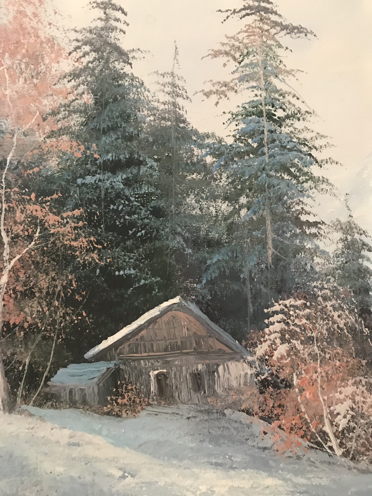 EUGENE KINGMAN Original 25”x29”LANDSCAPE MID CENTURY MODERN OIL ON ...