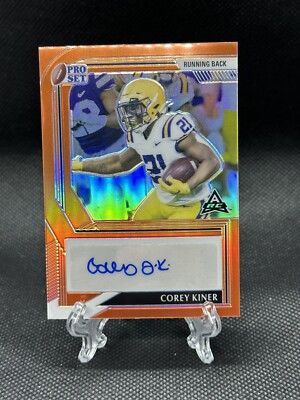 COREY KINER Pro Set RC AUTO 7/10 Orange | eBay
