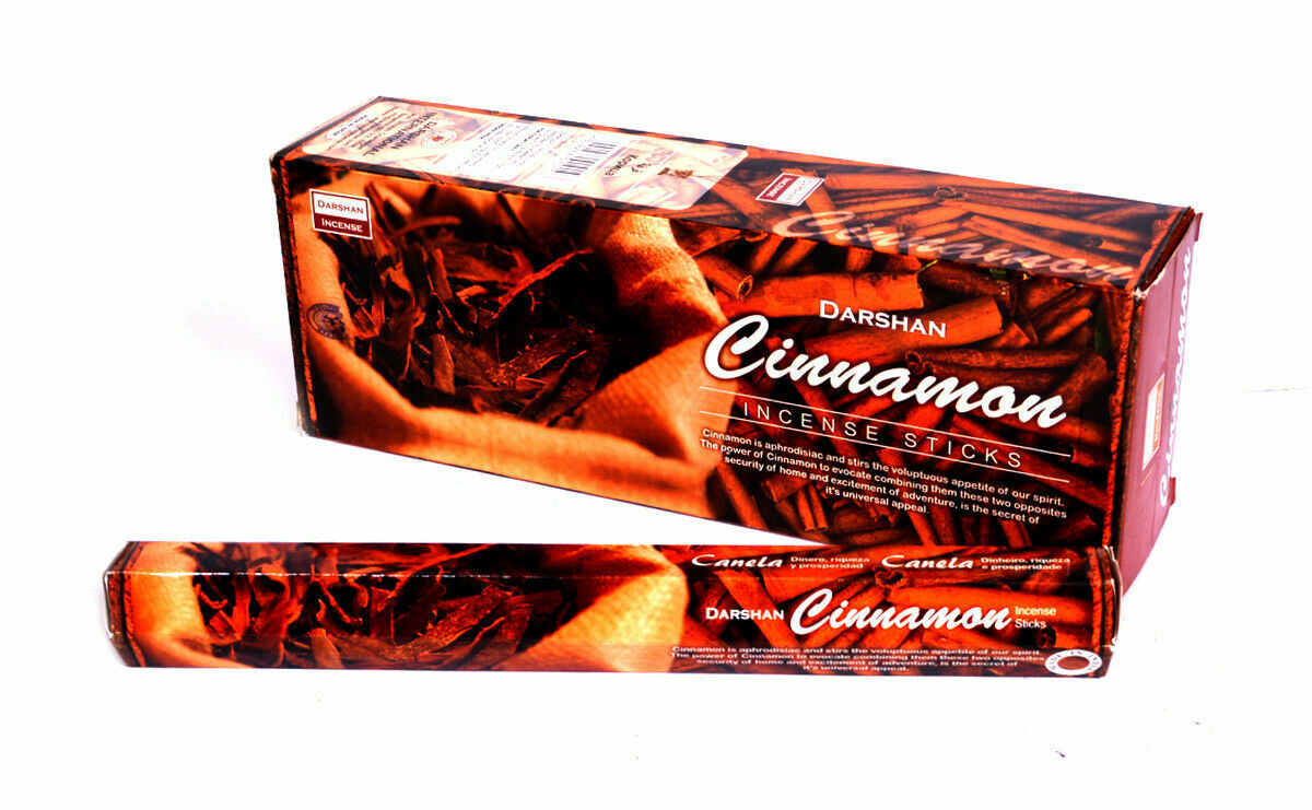 Darshan Cinnamon Incense Stick Darshan Natural Incense Stick 120 Stick ...