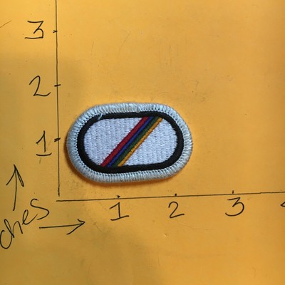 US Army 124th Military Intelligence BN LRS Airborne para oval m/e patch ...