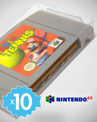 10 Crystal box Étuis de protection pour cartouche de jeu Nintendo 64 ...