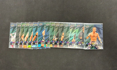 2024 Upper Deck Allure AEW Elite Color Flow Green-Blue #CF1-CF30 Pick ...