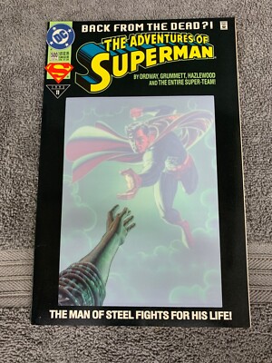 DC comics Back From The Dead -The Adventures of Superman 1993 #500 | eBay