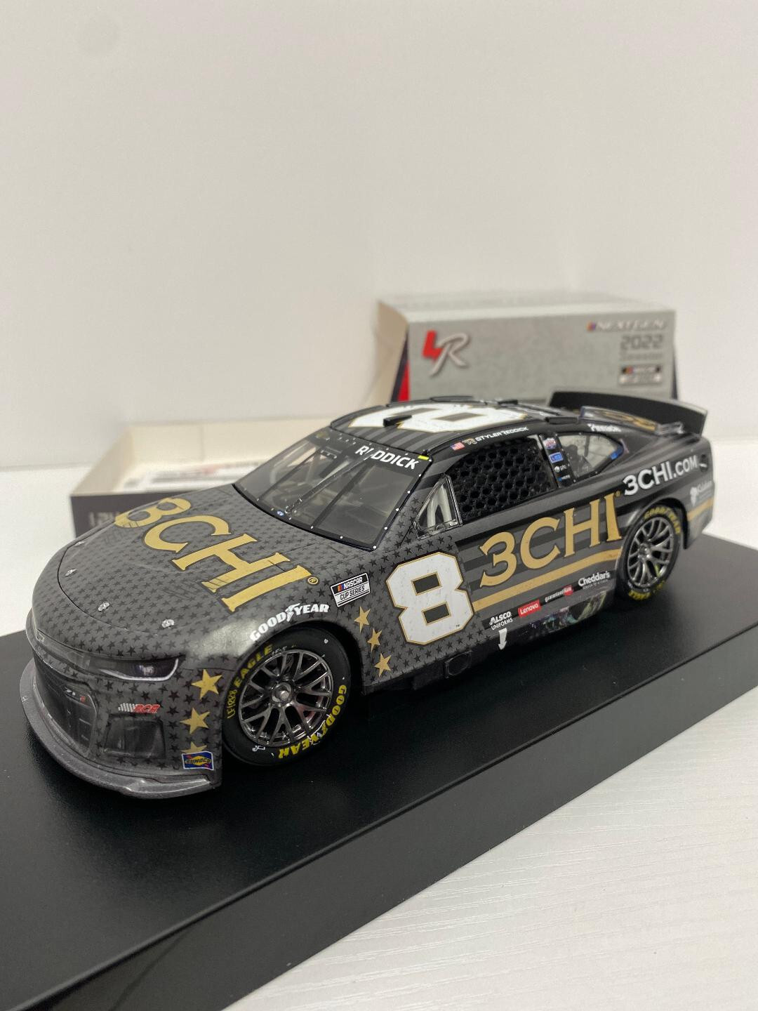 NASCAR 2022 TYLER REDDICK #8 3CHI SALUTES ROAD AMERICA WIN 1/24 CAR | eBay