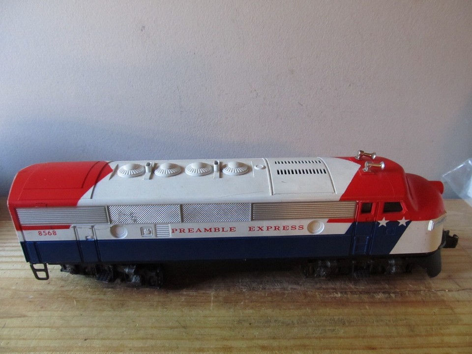Lionel 8568 Preamble Express F-3 Diesel Locomotive 0/027 Gauge No Box ...