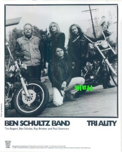 Press Photo: BEN SCHULTZ BAND 8x10 B&W 1992 | eBay