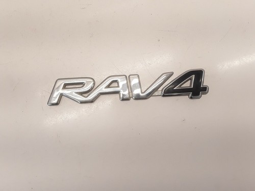 Toyota RAV 4 XA20 2003 LHD 2.0d 85kw tailgate boot lid nameplate emblem ...