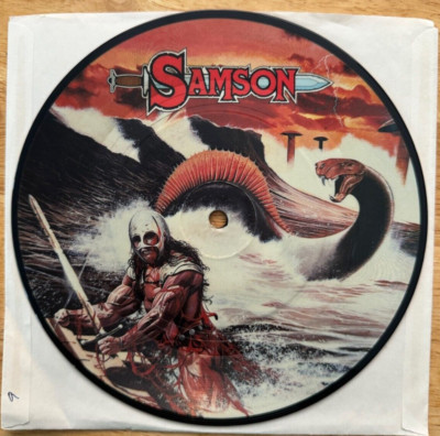 45 7" SP PICTURE DISC SAMSON RED SKIES | eBay