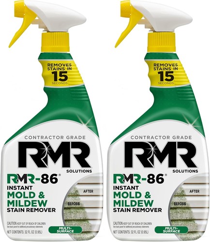 RMR-86 Instant Mold and Mildew Stain Remover Spray - 32 Fl Oz (Pack of ...
