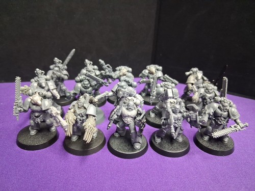15x Warhammer 40k / Horus Heresy: Space Marines Space Wolves Marines ...