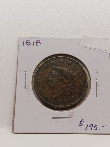 1818 Liberty Head Large Cent | eBay