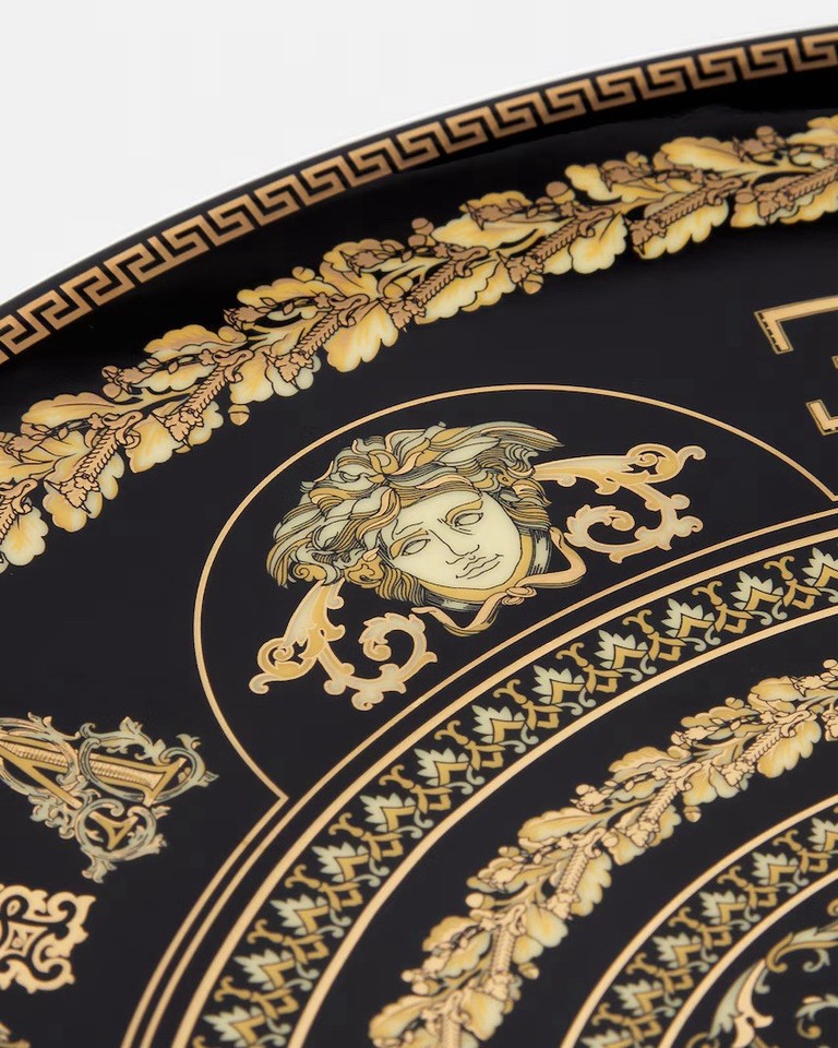 Versace Virtus Gala Black Plate 🔥 13” Luxury Dinner Plate/Display💨 Fast ...