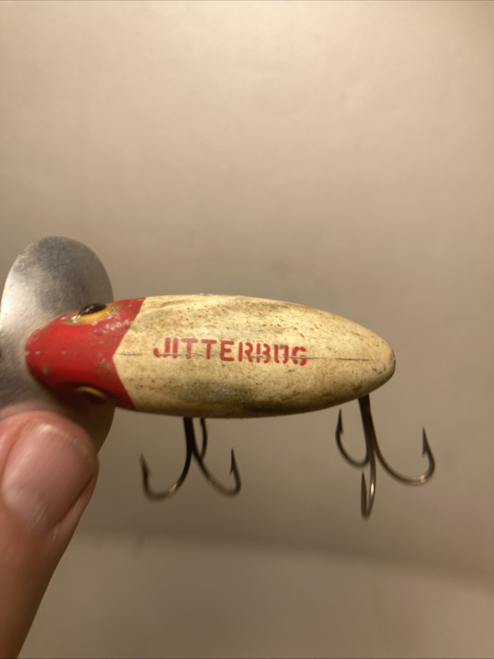 Vintage Early Fred Arbogast Jitterbug Fishing Lure with Original Box | eBay