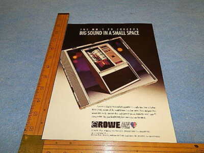 AMI / Rowe MM1 CD Advertising Flyer (B) | eBay