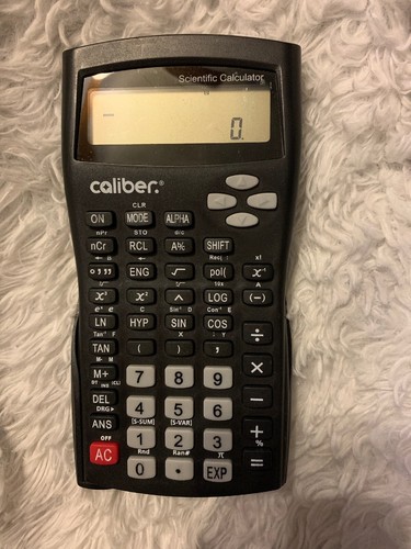 Caliber Scientific Calculator Model Number 2592 | eBay