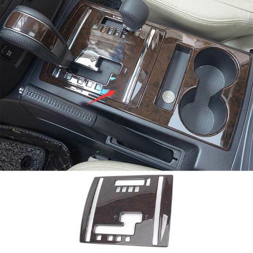 For Mitsubishi Pajero Montero 07-2020 Wood Grain Middle Console Gear ...