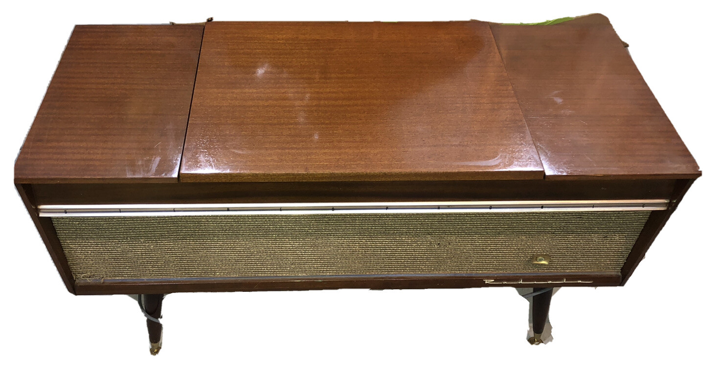 Antique Radiogram Radio Record Player AWA Radiola 40s 50s 60s 70s ...