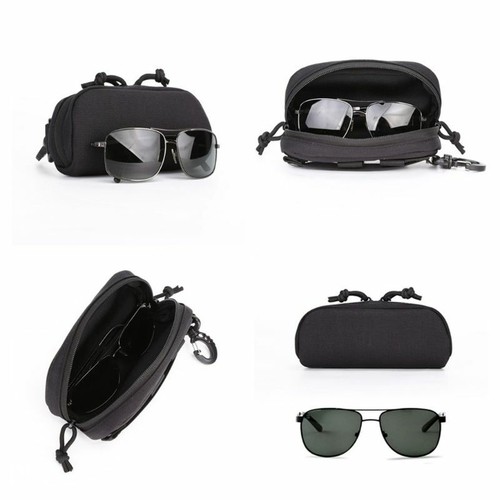 Tactical Eyeglasses Hard Case Shockproof Sunglasses Carrying Case ...