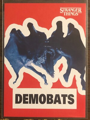 2023 ZeroCool Fright Flicks Stranger Things Throwback Insert #S-6 ...