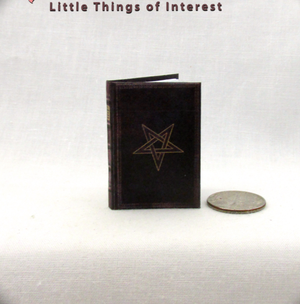 1:6 Scale NOVEM PORTIS THE NINETH GATE Readable Illustrated Magic Spell ...