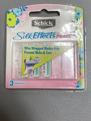 New Schick Silk Effects Plus Razor Blades Refill Cartridges 3 Pack | eBay