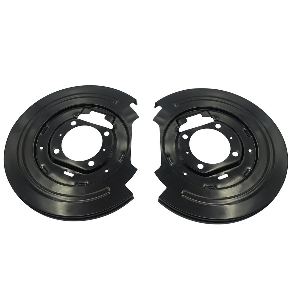 NEW Brake Backing Plates Set of 2 Rear for F150 Truck F250 Ford Pair ...