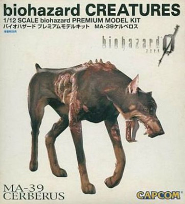 BIOHAZARD CREATURES ZERO PREMIUM MODEL KIT CAPCOM 2002 RESIDENT EVIL ...