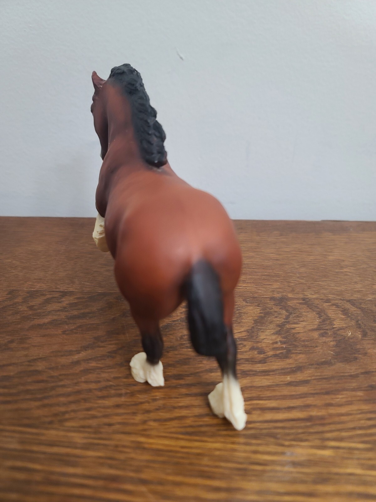 VINTAGE BREYER CLYDESDALE Draft Bay Paddock Pals Horse Toy Figurine ...
