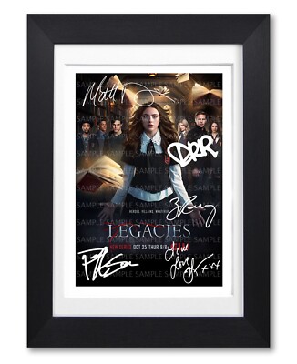 LEGACIES TV SERIES SEASON DVD CAST SIGNED POSTER PRINT PHOTO AUTOGRAPH ...