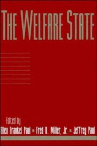 Social Philosophy and Policy Ser.: Welfare State by David T. Beito ...