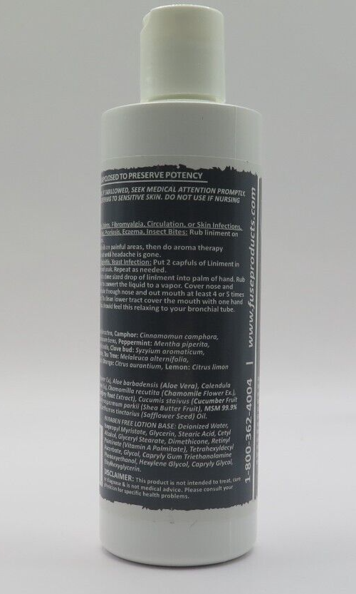 Fuse Natural Products Joint & Muscle Pain Relief, Natural & Organic | eBay