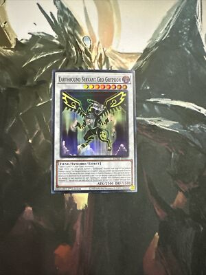 Yugioh Earthbound Servant Geo Gryphon Super Rare MZMI | eBay
