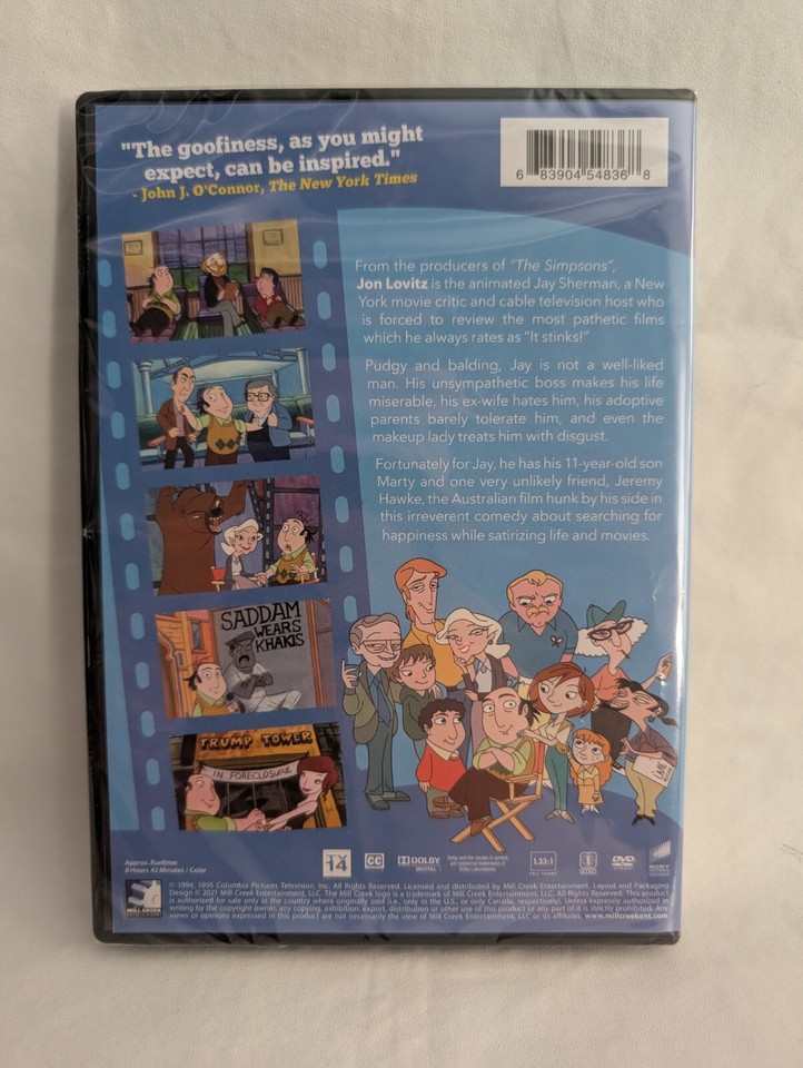 The Critic: the Complete Series (DVD) 683904548368 | eBay