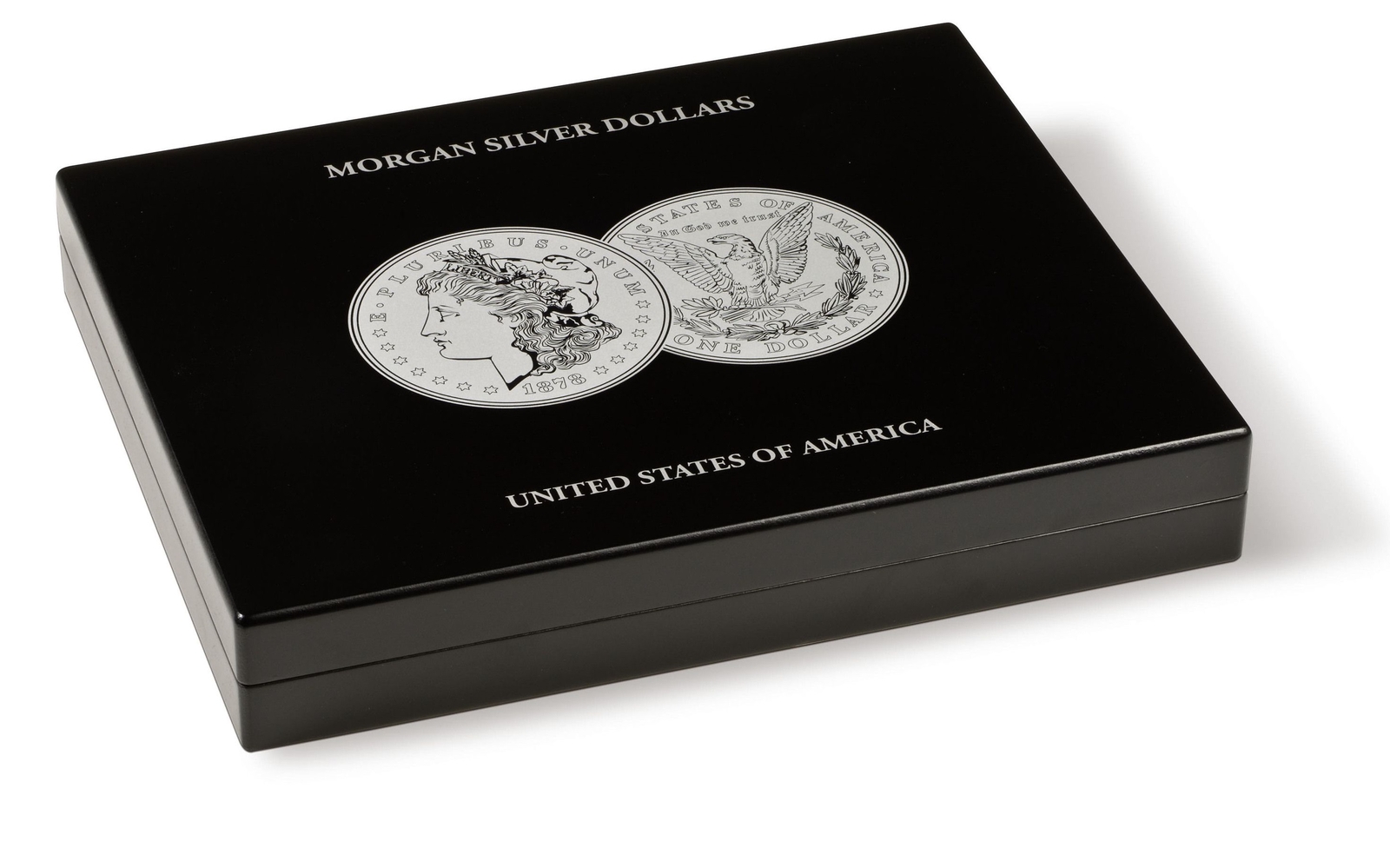 Morgan Silver Dollar Collection Presentation Box Gift Case + Extra Coin ...