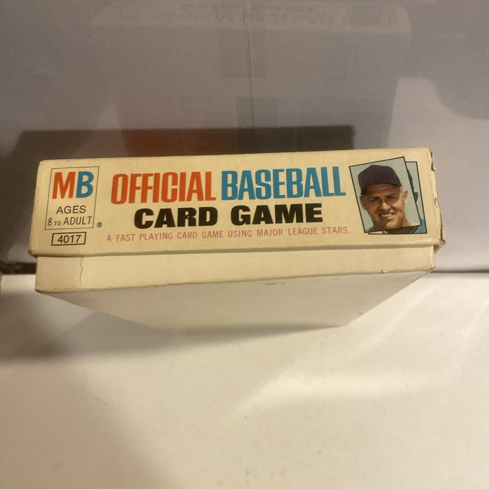 1970 MLB Milton Bradley Official Baseball Card Game with ALL 28 Player ...