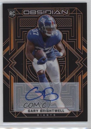 2021 Obsidian Rookies Electric Etch Orange /75 Gary Brightwell Rookie ...