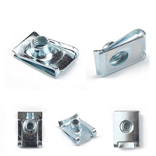 Practical Clip Nuts M6 Fasteners 65 Manganese Steel B-shaped Clip Reed ...