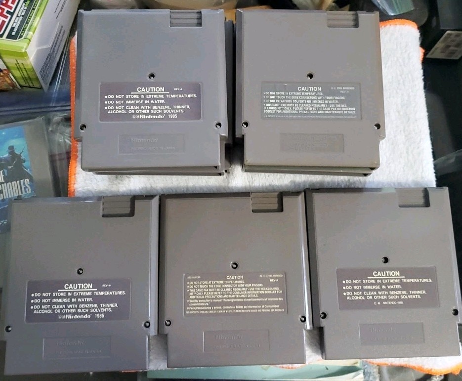 Nes Nintendo Lot 10 Games North And South, Klash Ball, Crash Dummies | eBay