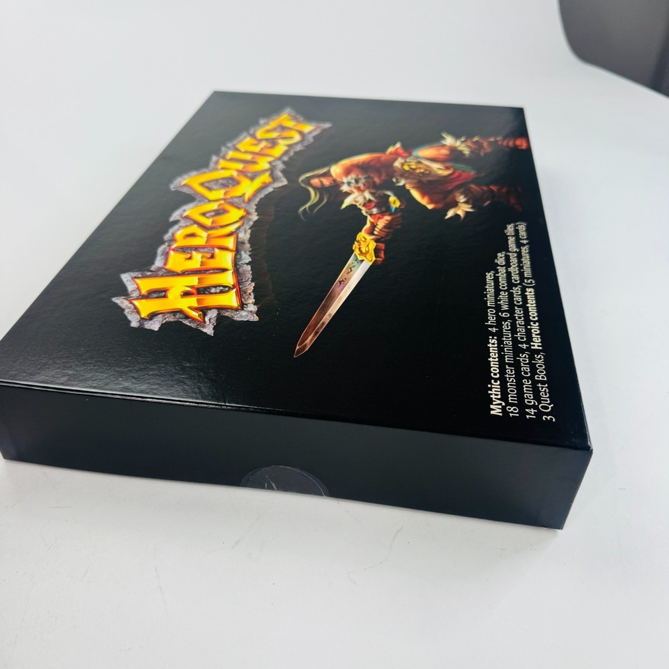 HeroQuest Mythic Tier Board Game Kickstarter Expansions Avalon Hill NIB ...