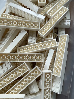 LEGO-NEW #3006-WHITE-BRICK 2 X 10- 5 PIECES | eBay