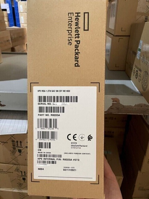 HPE R0Q55A MSA 1.2TB SAS HDD Internal Desktop Drive - Black for sale ...