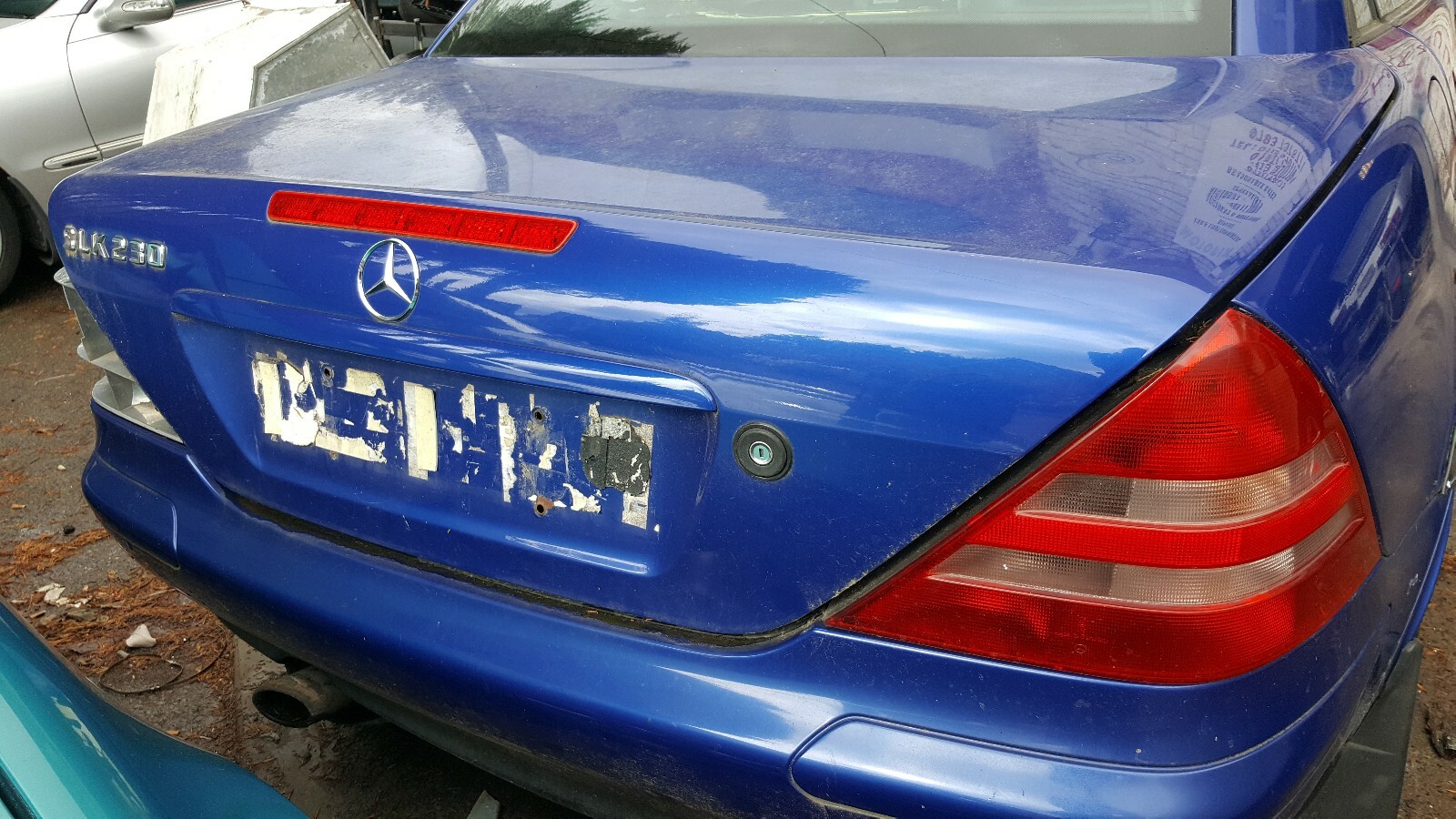 Mercedes SLK 230 R170 Boot Lid. Blue. | eBay