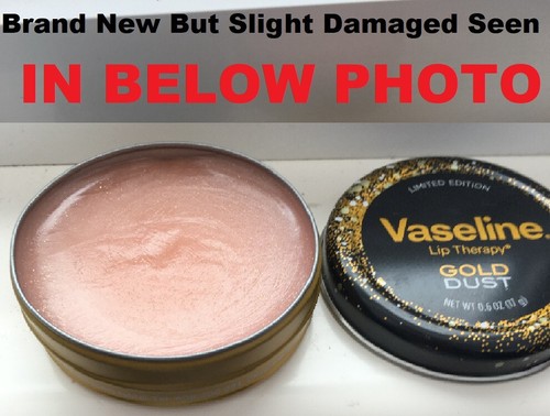 Vaseline Lip Therapy Gold Dust Lip Balm Tin 17g, SLIGHT DAMAGED ️🌹💄💋🌹 ️ ...