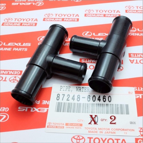 TOYOTA LX450 LX470 Sequoya Sienna Heater Hose Output T Pipes | 87248 ...