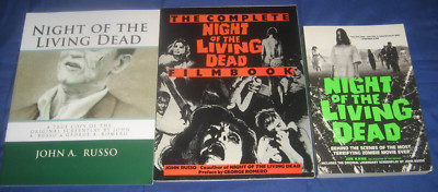 NIGHT OF THE LIVING DEAD - 3 BOOK LOT ! One signed . | eBay