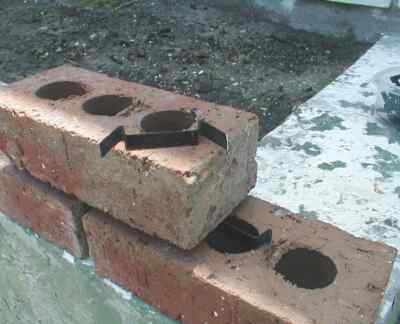 MASONRY MORTAR JOINT SPACER'S for DIY Brick Mailbox easy cinder block ...