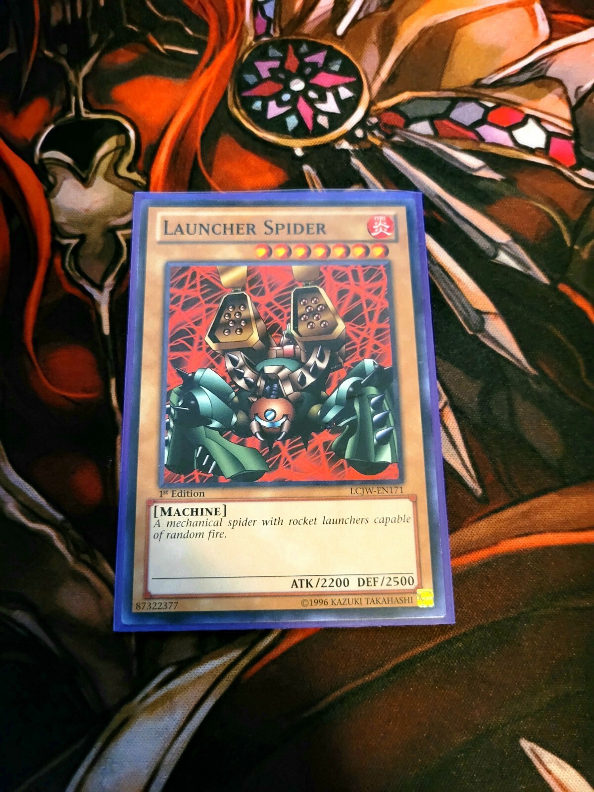 YUGIOH LAUNCHER SPIDER LCJW-EN171 COMMON 1ST EDITION NM | eBay