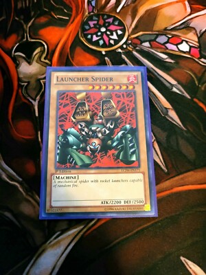 YUGIOH LAUNCHER SPIDER LCJW-EN171 COMMON 1ST EDITION NM | eBay
