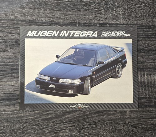 MUGEN 1990-1993 Honda Integra Xsi Da6 Acura Catalog Brochure Da9 Jdm ...